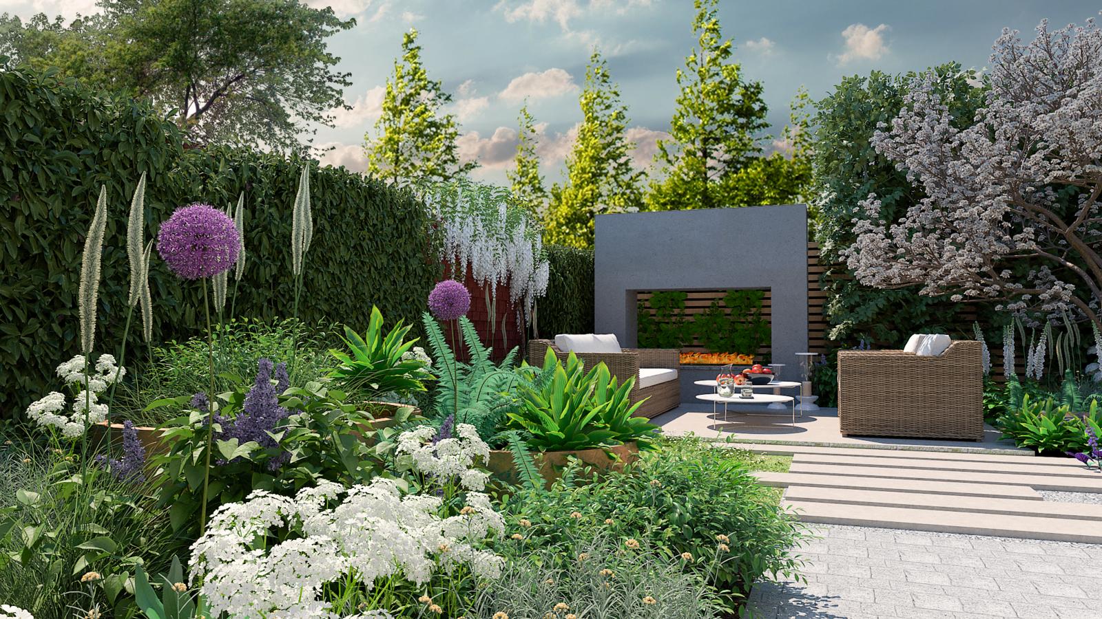 Pocket garden | Małgorzata Marzewska Pracownia Projektowania Ogrodów ...