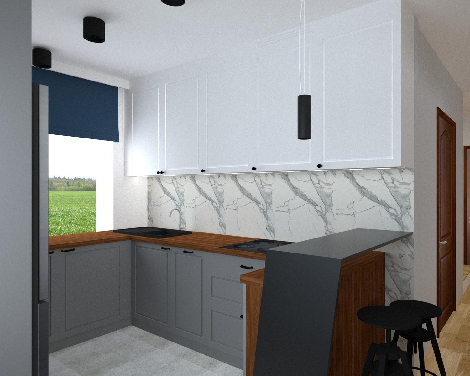 Gdańsk kuchnia 15m2 | JoEmi Home Aranżacje wnętrz - ArchiUp.com - A ...