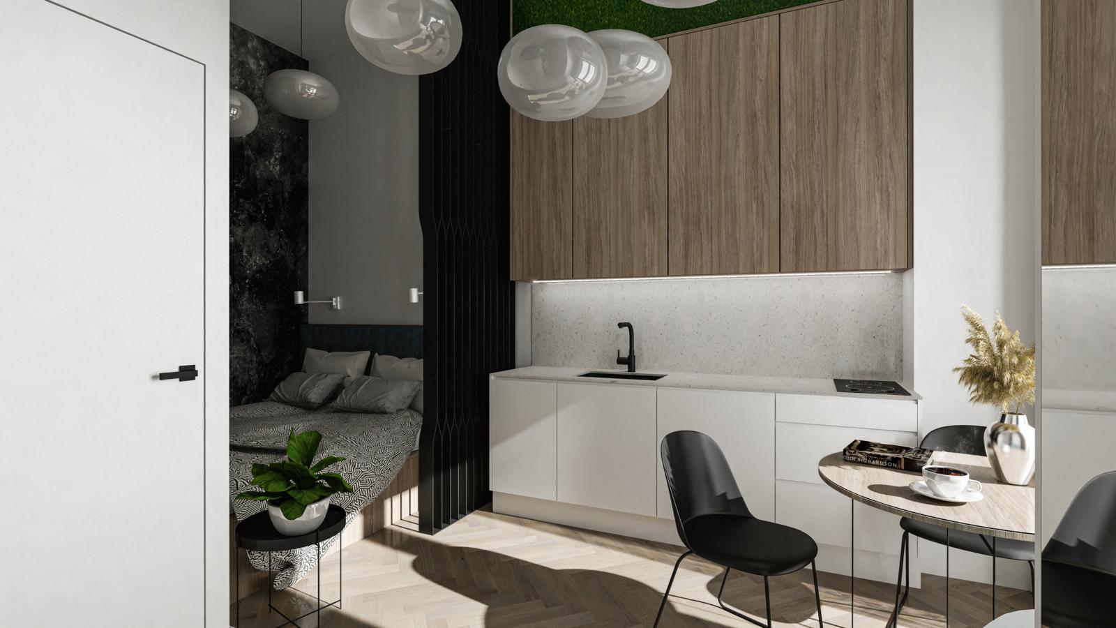 Lokal mieszkalny typu studio | pdobrowolski.design - ArchiUp.com - A ...