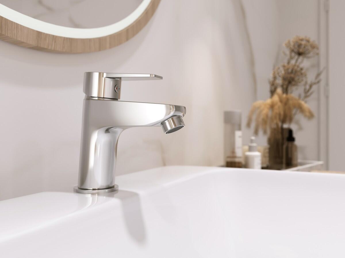 Ritto - Standing washbasin mixer, chrome | BTR2 | FERRO - ArchiUp.com ...