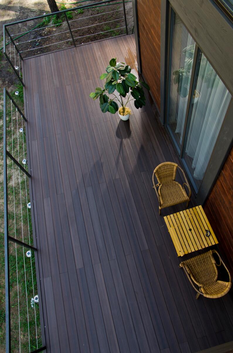 Decking board LEGRO Natural DS 14 Walnut 138*22*3000 | WOODPLAST ...