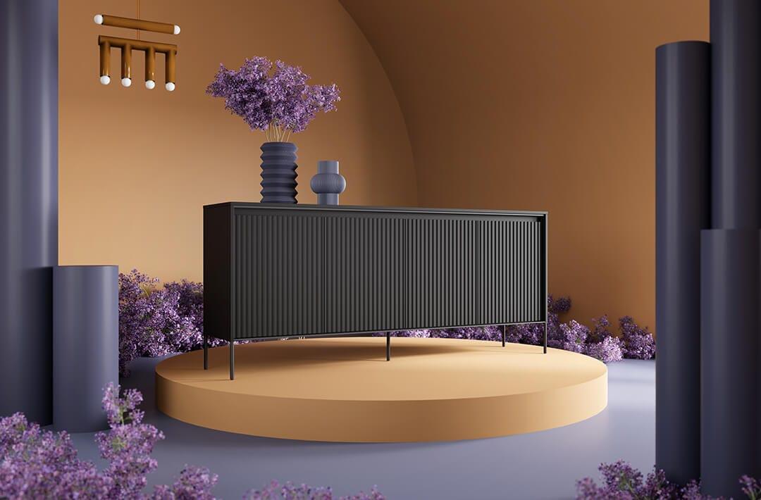 Pokój dzienny / Jadalnia | LENART - ArchiUp.com - A free BIM & CAD ...